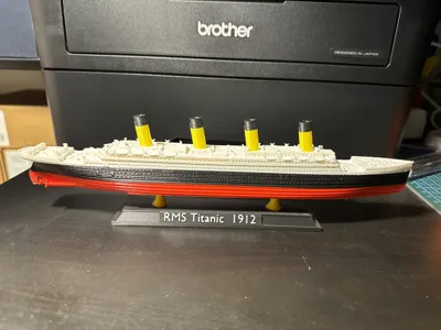 RMS TITANIC - scale 1/1000 by vandragon_de MakerWorld: Download Free 3D ...