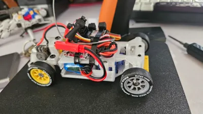 Fully Printed 1:28 RC Car Chassis (MINI-Z compatible) - Free 3D Print ...