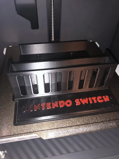 Nintendo Switch wall mount by Stian_K MakerWorld: Download Free 3D Models