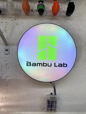 Bambu Lab Style Wall Lamp by Raulito3d - MakerWorld
