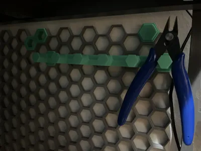 Snips/Pliers Hook for HSW Honeycomb Storage Wall Remixed by Whimsii3D - MakerWorld