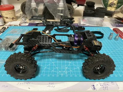 Scx24 Lcg chassis - Free 3D Print Model - MakerWorld