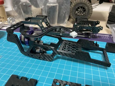 Scx24 Lcg chassis - Free 3D Print Model - MakerWorld