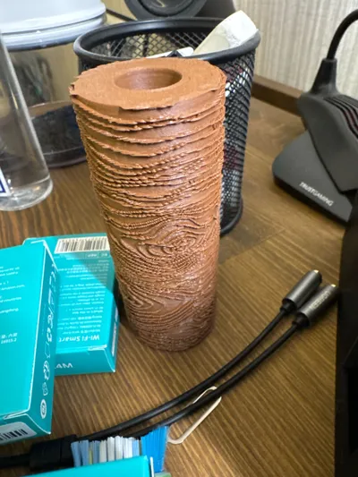 Textured Roll With Strong Wood Grain Pattern by Preischl 3D MakerWorld ...