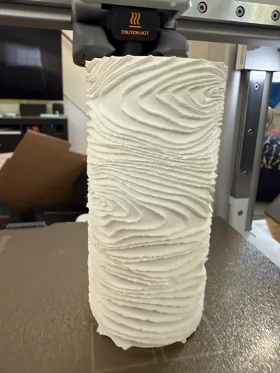 Textured Roll With Strong Wood Grain Pattern by Preischl 3D MakerWorld ...