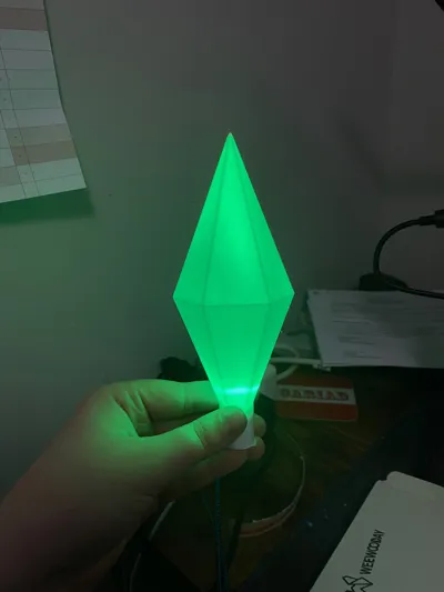 Lightup Sims Plumbob Halloween Costume by Creative 3D Solutions ...