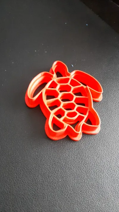 Turtle cookie cutter by Theodor - MakerWorld