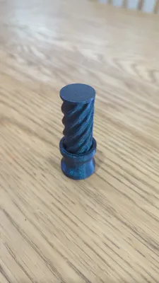 Fidget Helix Screw - Print in Place by NinjaDuck Prints - MakerWorld