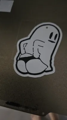 Booo ty Ghost Keychain by Black Glovz - MakerWorld