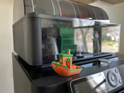 3D BENCHY (2 COLORS) Shared by 3Dennis - MakerWorld