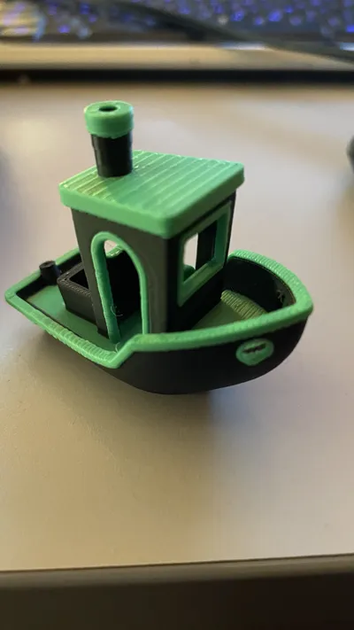 3D BENCHY (2 COLORS) Shared by 3Dennis - MakerWorld