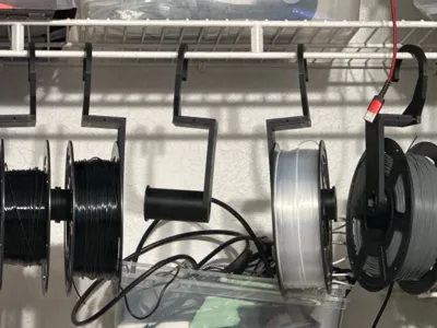 Filament Hanger w/ Clip by Kit Crafters - MakerWorld