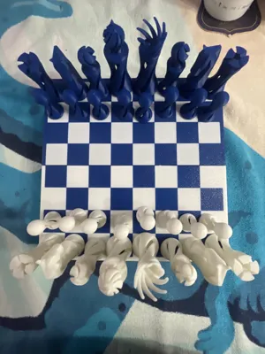 Portable Chess Board MMU by ruimach MakerWorld: Download Free 3D Models