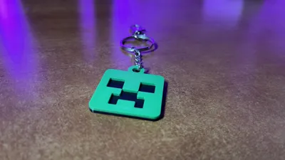 Minecraft Creeper keychain by nicodeimos - MakerWorld