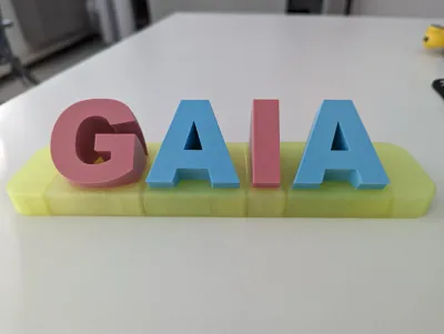 3D Name from letters - Standard font by LayerModels MakerWorld ...