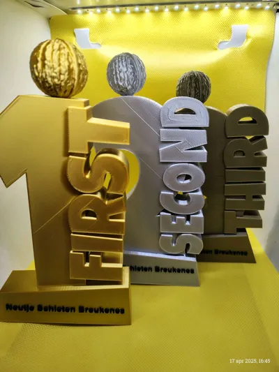 Trophy - Customizable award by LayerModels MakerWorld: Download Free 3D ...