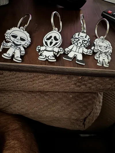 Horror Key Chains by speedlimit31 - MakerWorld