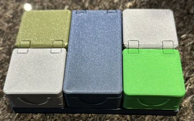 Gridfinity Box (1x1 3U) with Lid by Hamstah - MakerWorld