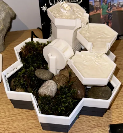 Modular Desktop Fountain Shared by Vinrisa MakerWorld: Download Free 3D ...