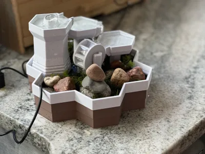 Modular Desktop Fountain Shared by Vinrisa MakerWorld: Download Free 3D ...