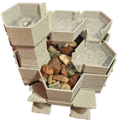 Modular Desktop Fountain Shared by Vinrisa MakerWorld: Download Free 3D ...