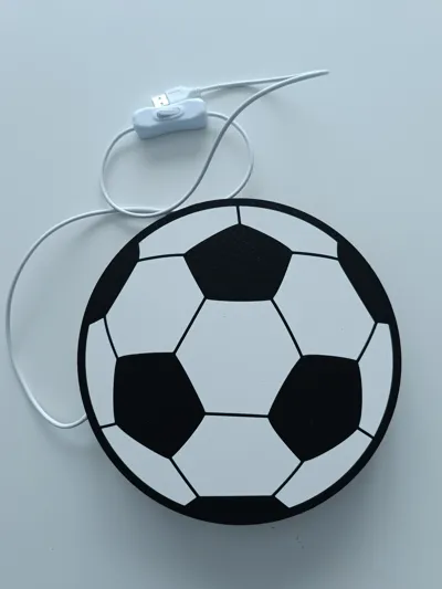 Soccer Ball Lightbox by ghost310 - MakerWorld