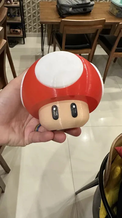 Mushroom Power Up - Super Mario Bros. by rico3Dmaker - MakerWorld