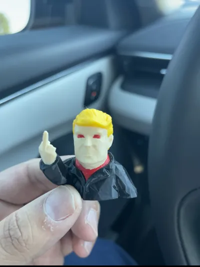 Donald Trump Middle Finger Office Accessory tabletop by Winner3DPrints ...