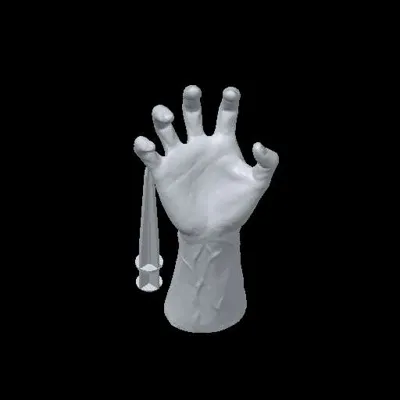 Zombie Stake (easy to print) Shared by Justin Yu MakerWorld: Download ...