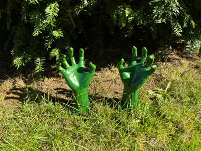 Zombie Stake (easy to print) Shared by Justin Yu MakerWorld: Download ...