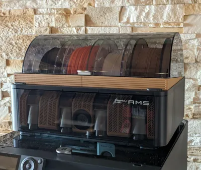 AMS Lid Riser for Bambu Lab AMS by DesignCraft MakerWorld: Download ...