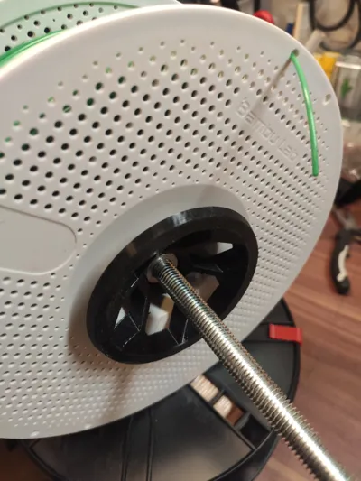 Hex Spool for Drill Chuck Filament Winder (Remix) Remixed by julienk0 ...