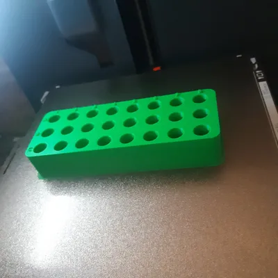 3x8 Lettered FACS Tube Holder for 12mmx70mm by OddScott - MakerWorld