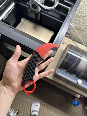 Tactical Karambit by Renaar MakerWorld: Download Free 3D Models