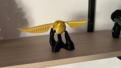 Golden Snitch from Harry Potter - Free 3D Print Model - MakerWorld