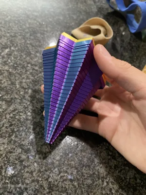 8 point star concentric fidget by ZiggyP MakerWorld: Download Free 3D ...