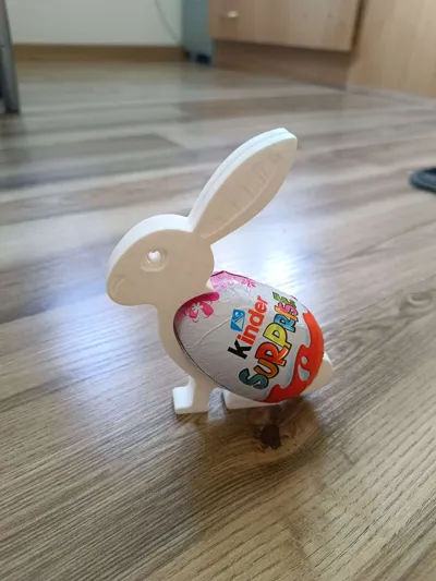 Œuf Kinder Lapin - Modèle d'Impression 3D Gratuit - MakerWorld