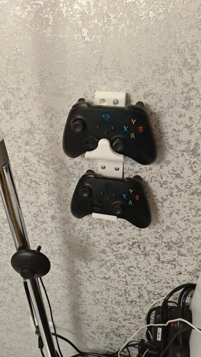 Xbox One and PS5 Controller Wall Mount - Free 3D Print Model - MakerWorld