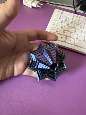 Fidget Star by Silverromaldo MakerWorld: Download Free 3D Models