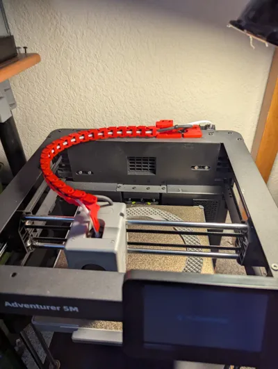 Flashforge Adventurer 5M Drag Chain (AD5M) Remixed by XTRUD3D ...