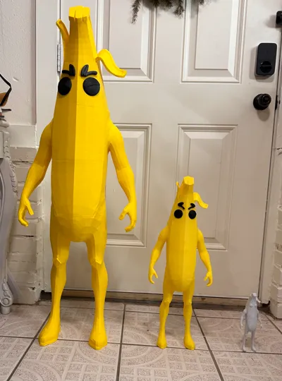 Fortnite peely by JerryieMakerWorld: Download Free 3D Models