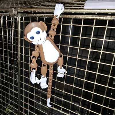 Articulated And Flexible Cute Monkey by Kugelmann MakerWorld: Download ...