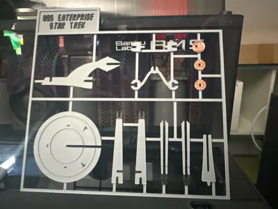 USS Enterprise Kit Card - Star Trek by Fletch MakerWorld: Download Free ...