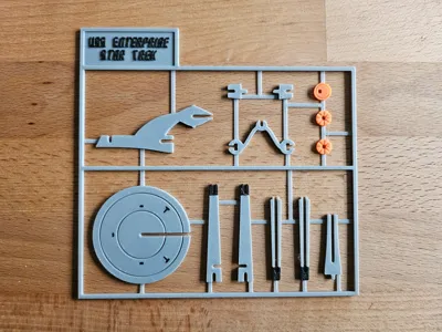 USS Enterprise Kit Card - Star Trek by Fletch MakerWorld: Download Free ...