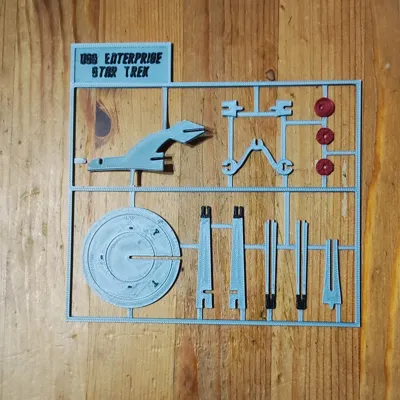 USS Enterprise Kit Card - Star Trek by Fletch MakerWorld: Download Free ...