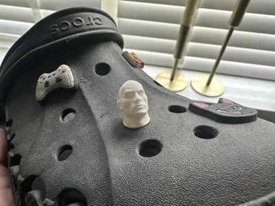 The Rock Croc Charm Jibbitz by AZ3Dprinting - MakerWorld