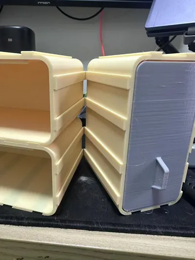 [V3] SnapStack - A Modular Storage Bin Organizer by pops MakerWorld: Download Free 3D Models