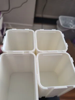 [V3] SnapStack - A Modular Storage Bin Organizer by pops MakerWorld: Download Free 3D Models