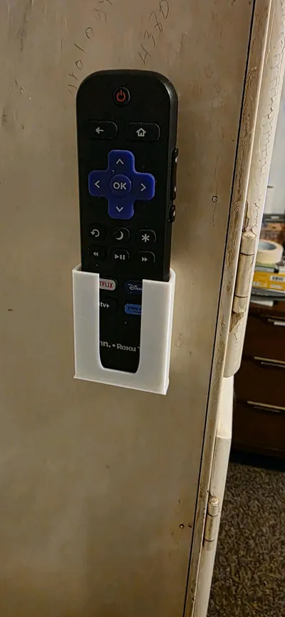 Roku Remote Control Wall Mount - Free 3D Print Model - MakerWorld