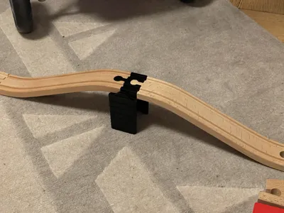 Bridge Support for Wooden Track Train by jdormer9 - MakerWorld